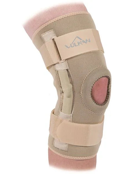 VULKAN Hinged Knee Stabiliser,Beige | InterAktiv Health
